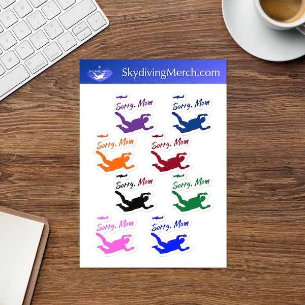 Skydive Helmet Stickers - Etsy