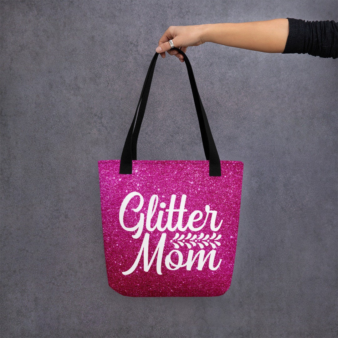Crafting Tote Bag, 15x15 - Glitter Mom - Crafting Tote Bag, Craft Bag ...