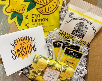 Lemon Gift Box - Etsy