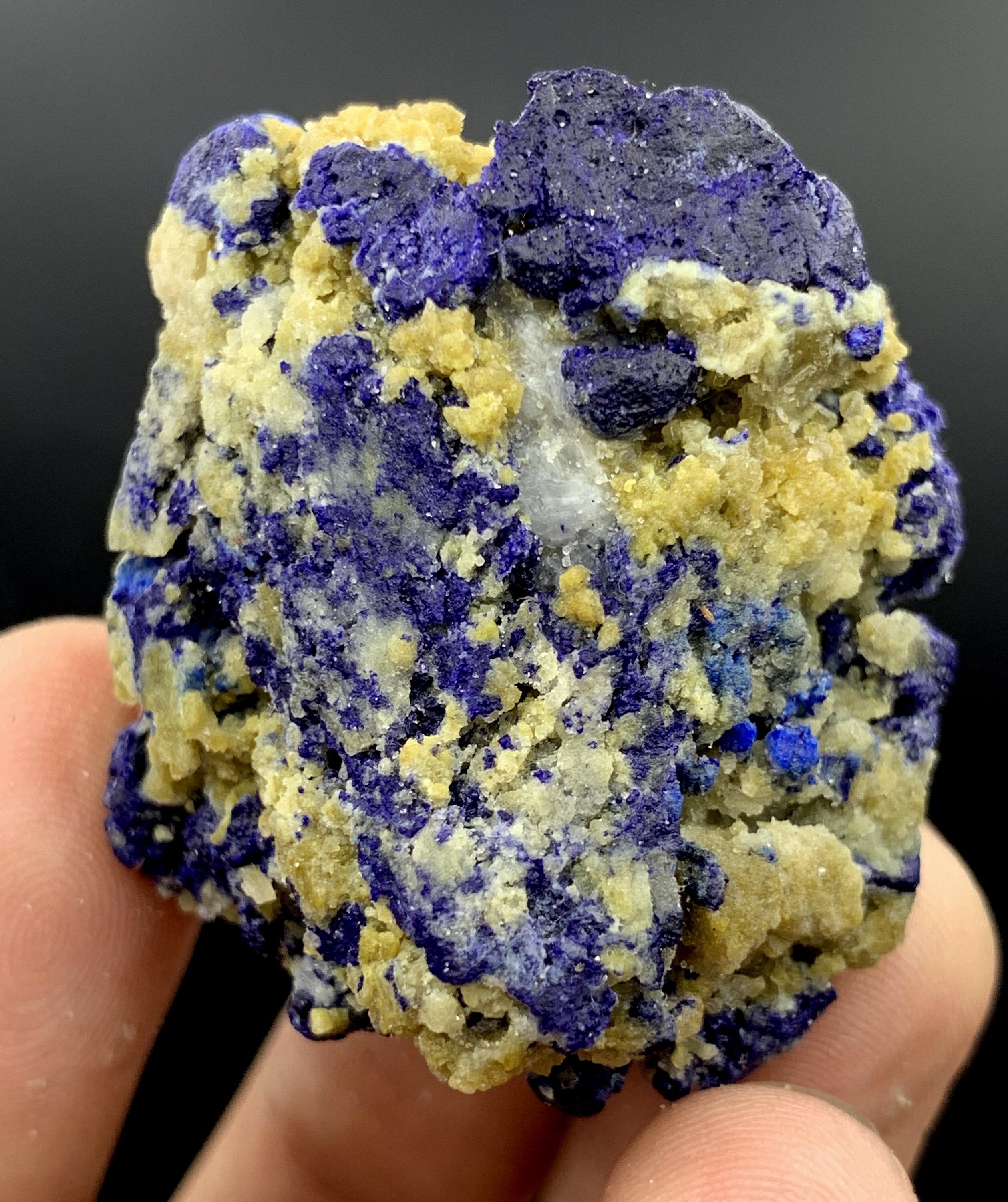 55 GM Spectacular Deep Blue Lazurite Specimen @ Afghanistan - Etsy