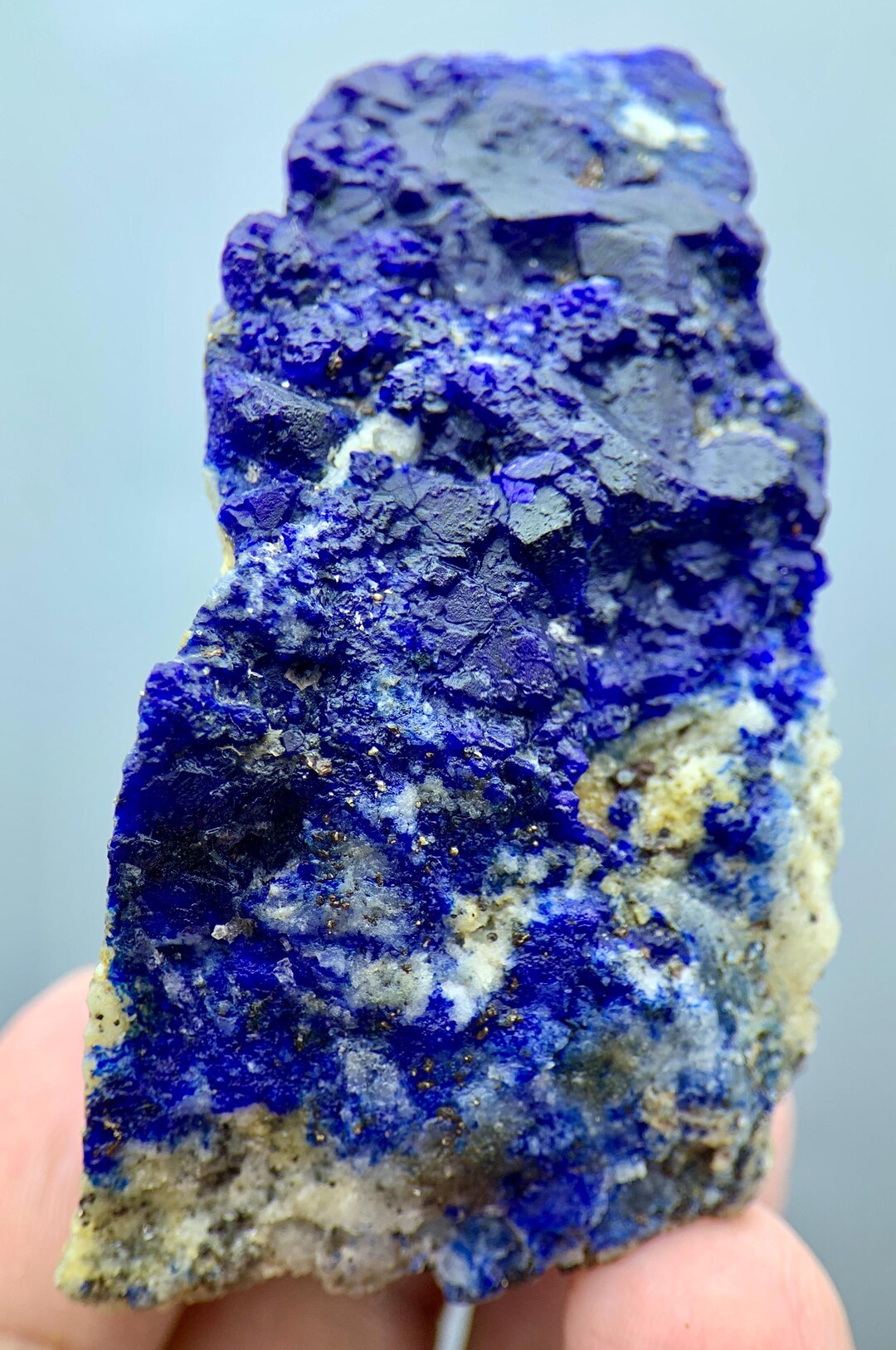Raw Lazurite Stone | Royal Blue Lapis Lazuli Mineral Specimen | Healing ...