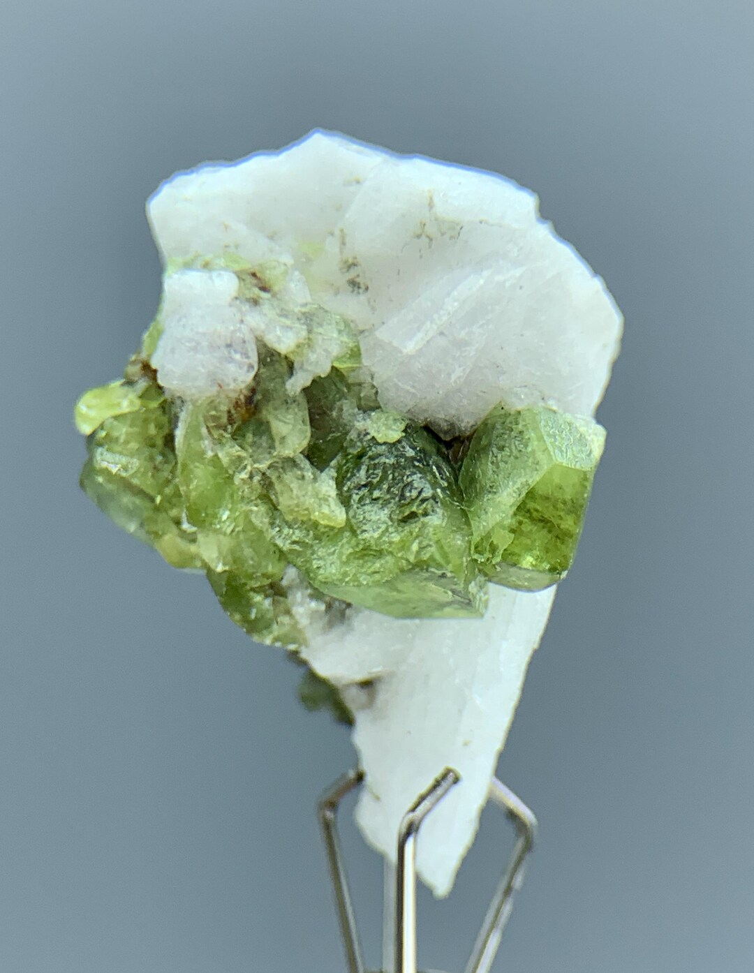 Green Sphene Specimen With Feldspar - Etsy