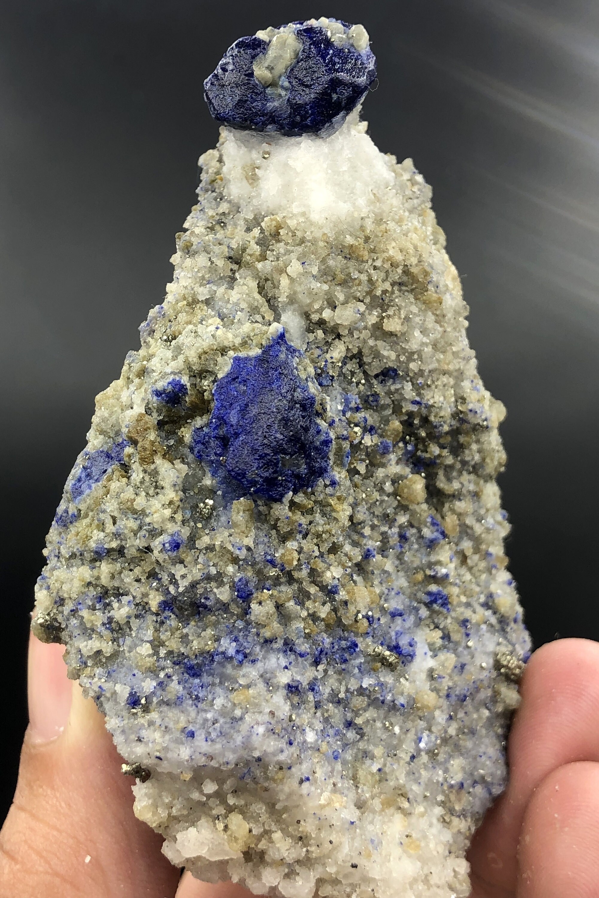 192 GM Tremedous Top Blue Lazurite & Pyrite Specimen @ Afghanistan - Etsy