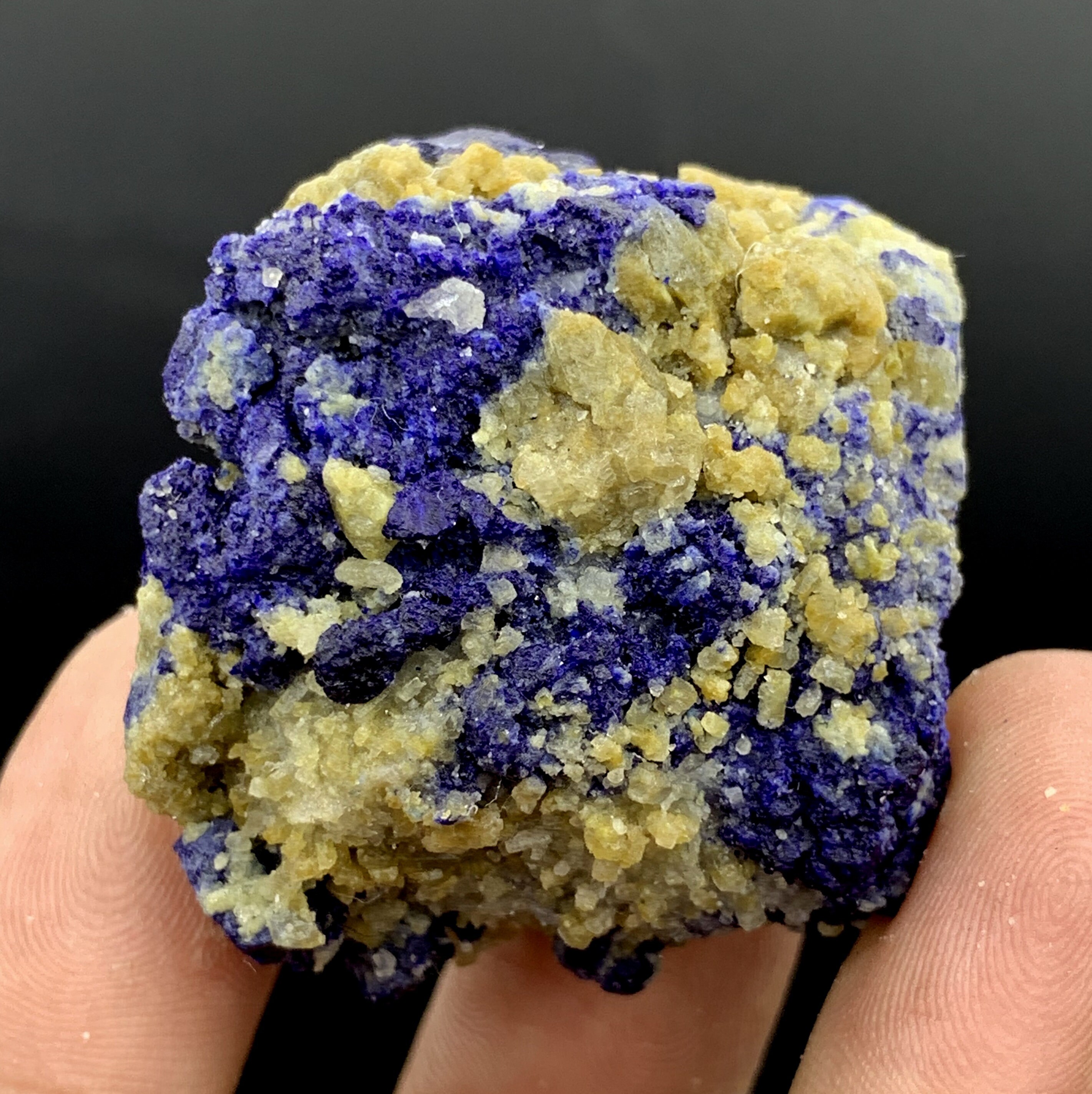 55 GM Spectacular Deep Blue Lazurite Specimen @ Afghanistan - Etsy