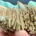 Stunning Aragonite Flower Crystal With Azurite - Unique Mineral ...