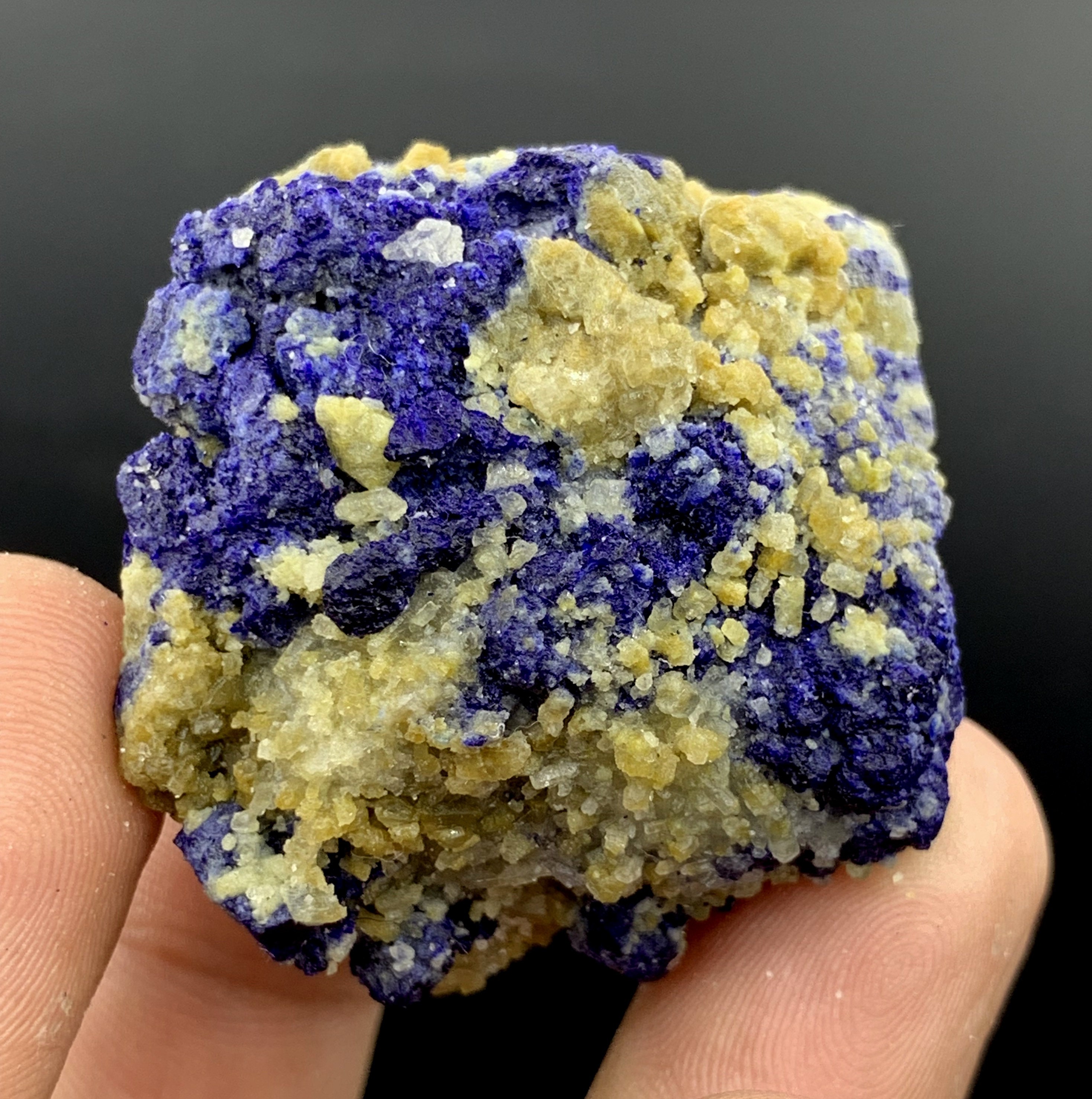 55 GM Spectacular Deep Blue Lazurite Specimen @ Afghanistan - Etsy
