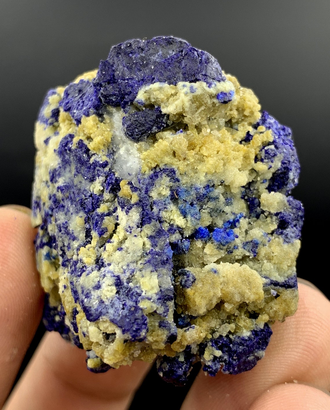 55 GM Spectacular Deep Blue Lazurite Specimen @ Afghanistan - Etsy