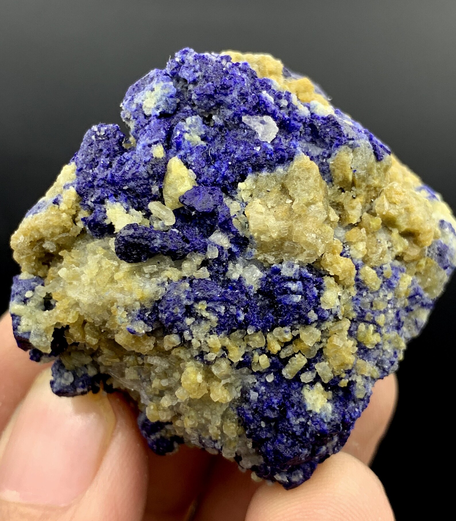 55 GM Spectacular Deep Blue Lazurite Specimen @ Afghanistan - Etsy