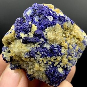 55 GM Spectacular Deep Blue Lazurite Specimen @ Afghanistan - Etsy