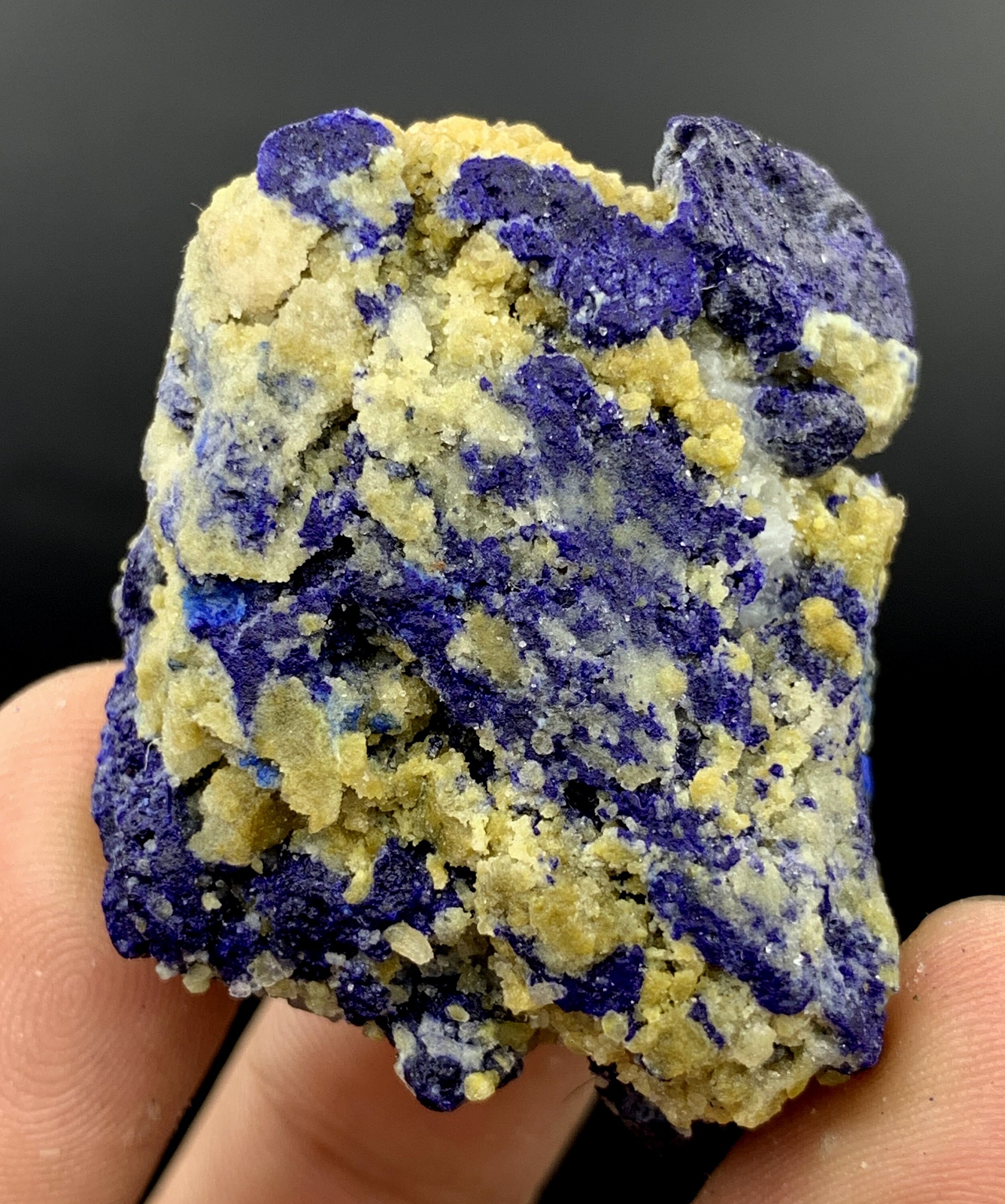 55 GM Spectacular Deep Blue Lazurite Specimen @ Afghanistan - Etsy