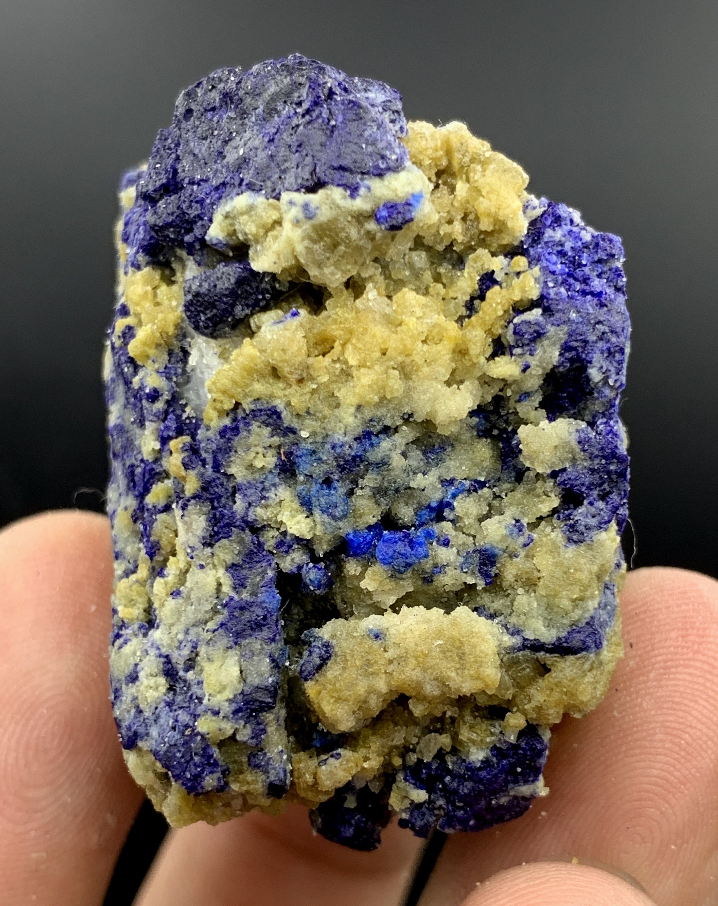 55 GM Spectacular Deep Blue Lazurite Specimen @ Afghanistan - Etsy
