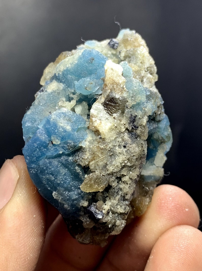 61 GM Magnificent Afghanite With Pyrite Colour Changing Specimen ...