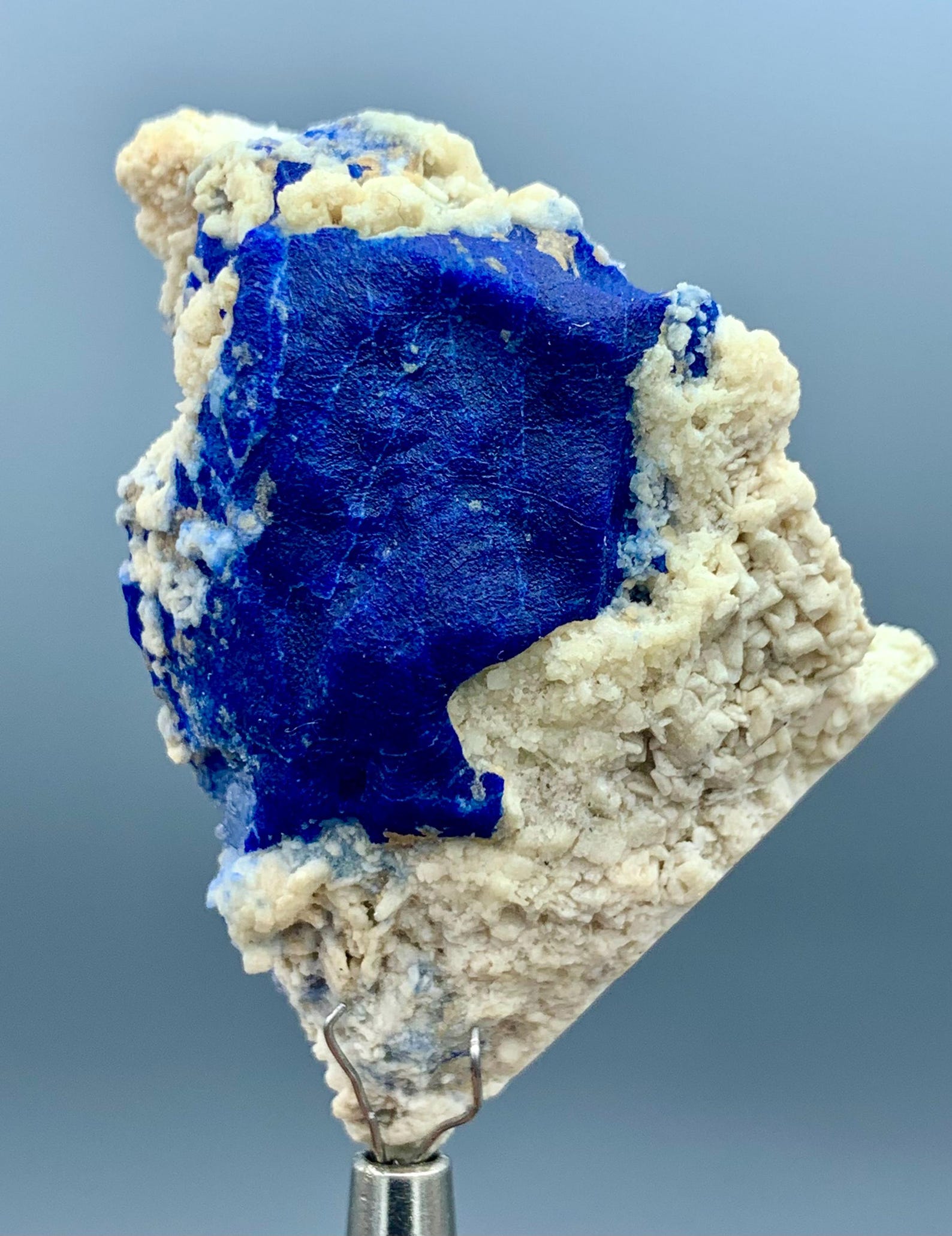 Natural Lazurite With Matrix Specimen - Rare Blue Mineral Crystal for ...