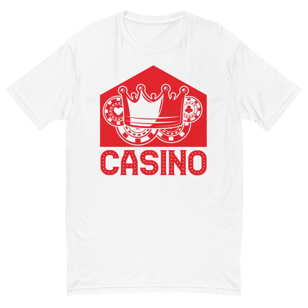 CASINO SHIRT, Herren "Casino King" T-shirt, Casino Themen Kleidung ...
