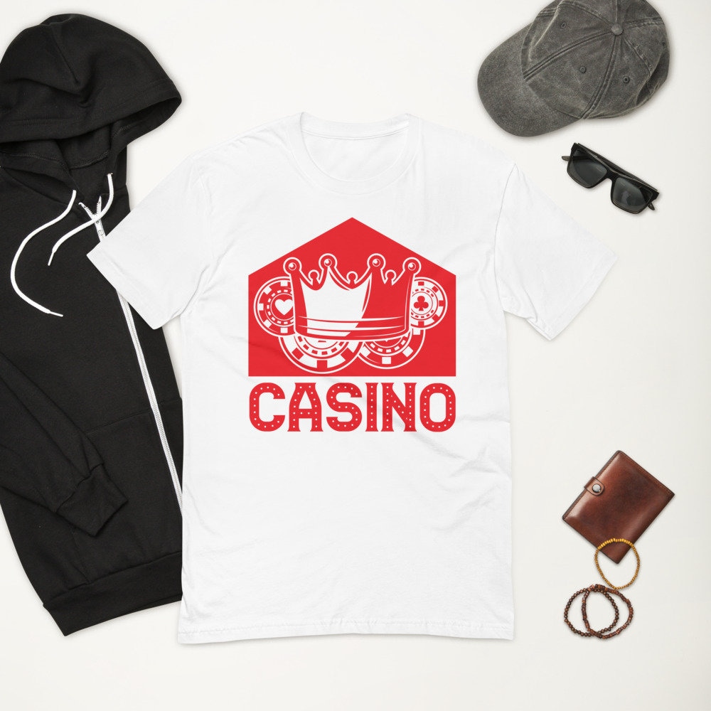 CASINO SHIRT, Herren "Casino King" T-shirt, Casino Themen Kleidung ...
