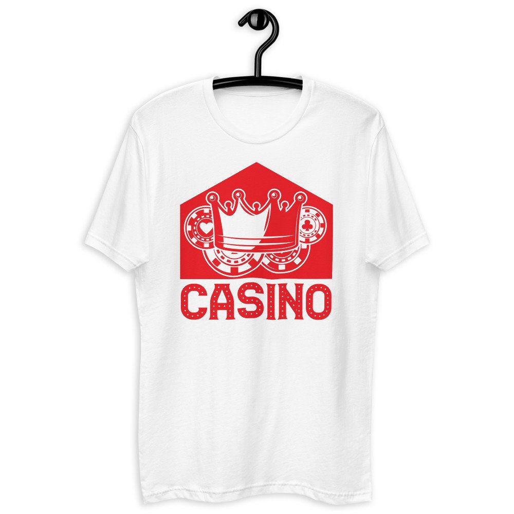 CASINO SHIRT, Herren "Casino King" T-shirt, Casino Themen Kleidung ...