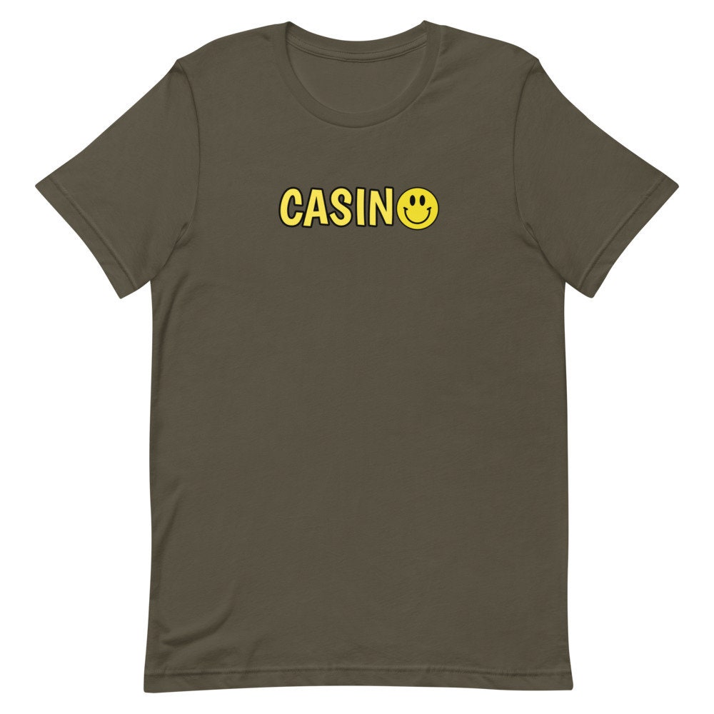 CASINO = HAPPINESS, Casino Kleidung, Poker Shirt, Glücksspiel Merch ...