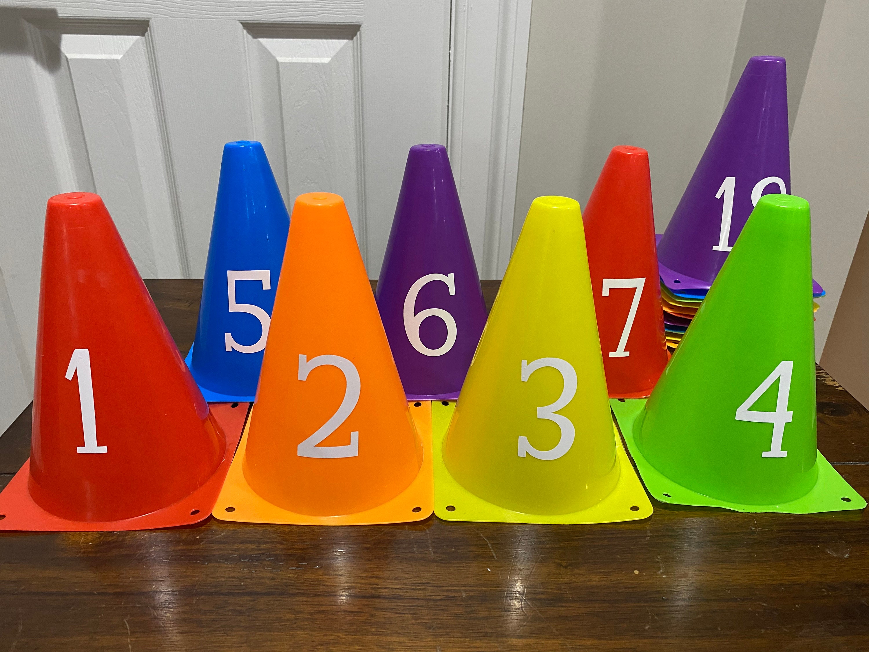 Numbered Cones | Etsy