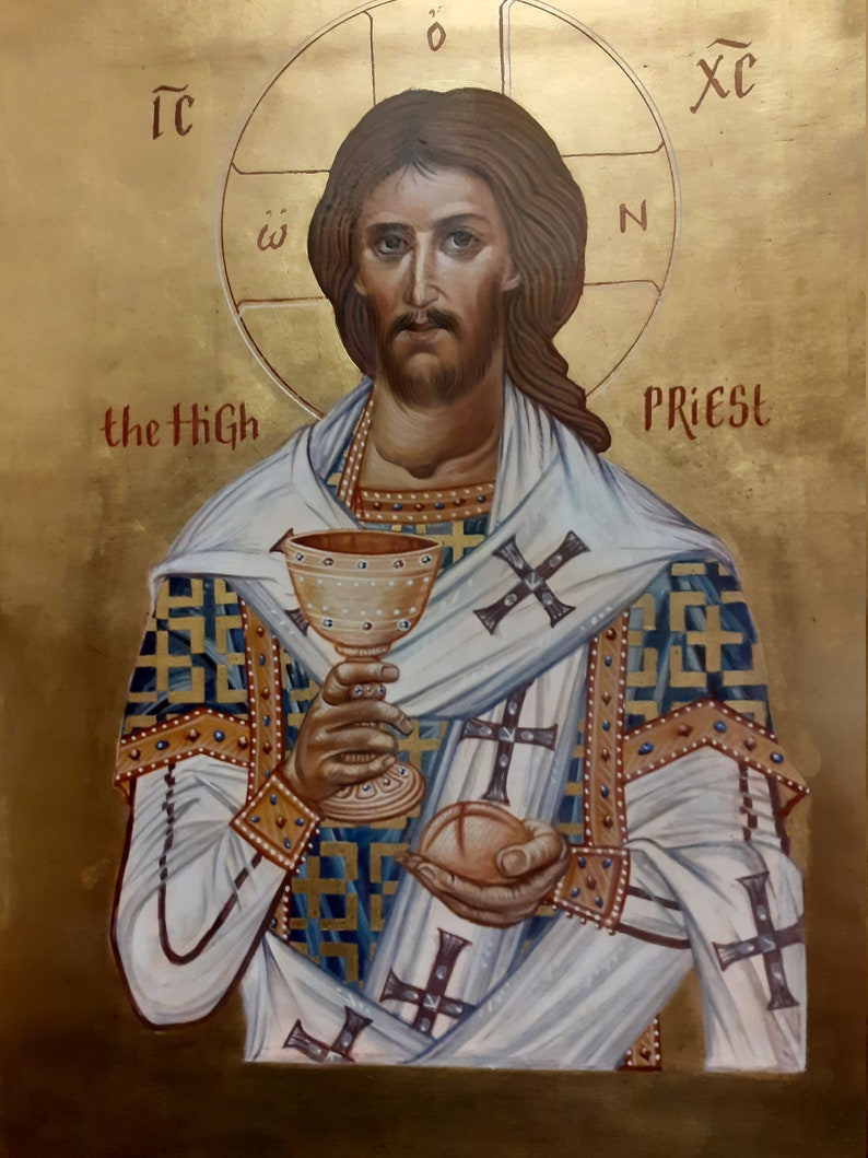 Jesus Christ the High Priest - Etsy