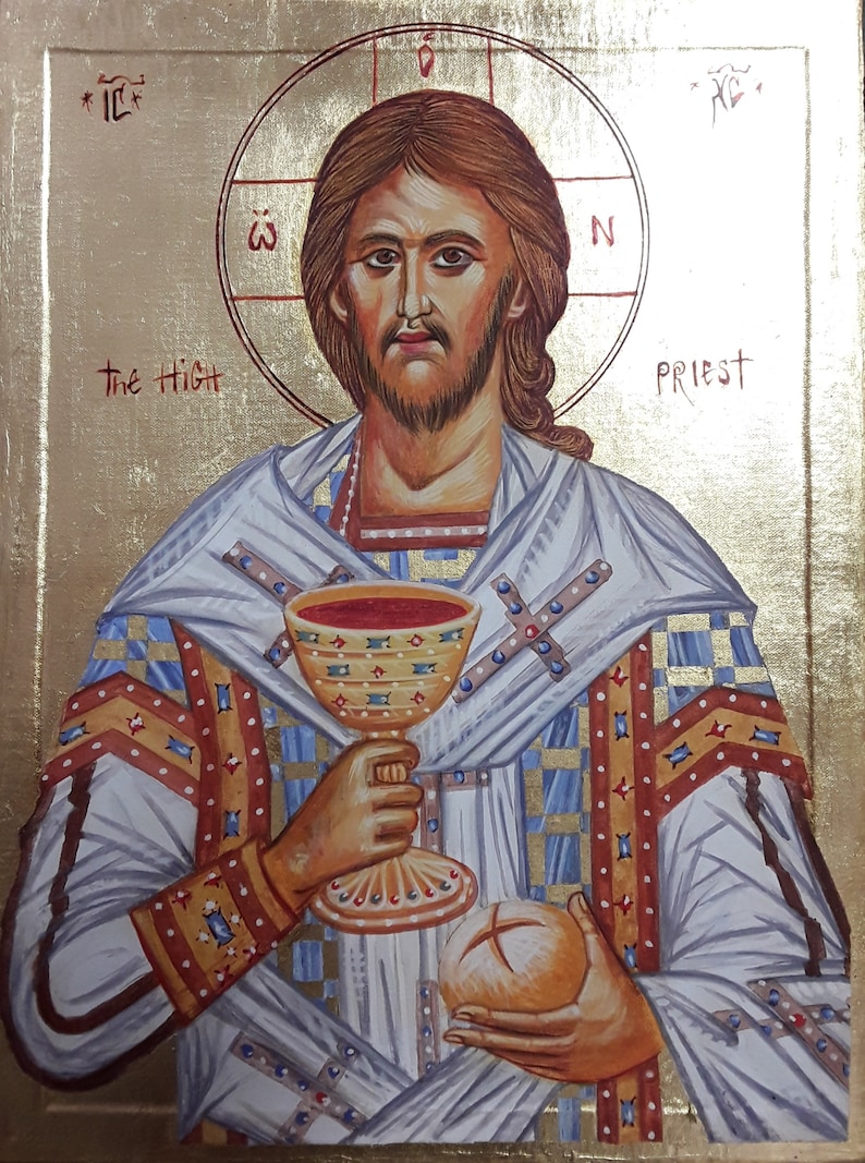 Jesus Christ the High Priest - Etsy