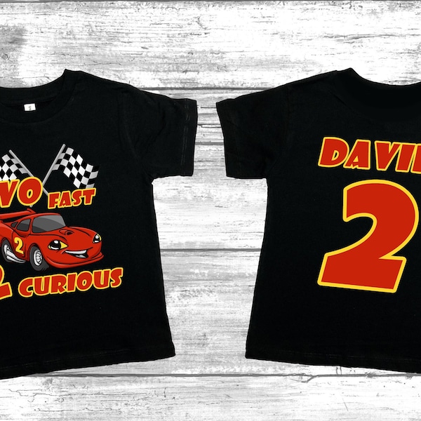 Two Fast Birthday Shirt - Etsy