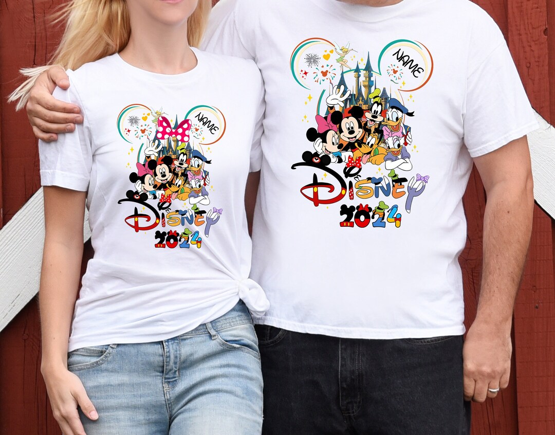Disney Trip Shirts 2024, Disney Family Vacation 2024 T-shirt, Disney ...