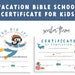 Vacation Bible School Memory Match Game for Kid Under the Sea VBS ...