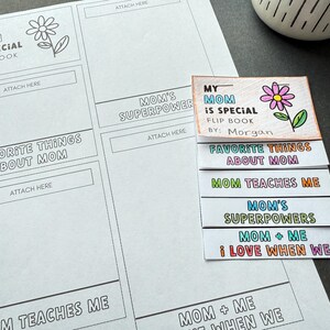 Mother Day Gift Idea Project for Classroom Teacher Present Keepsake ...