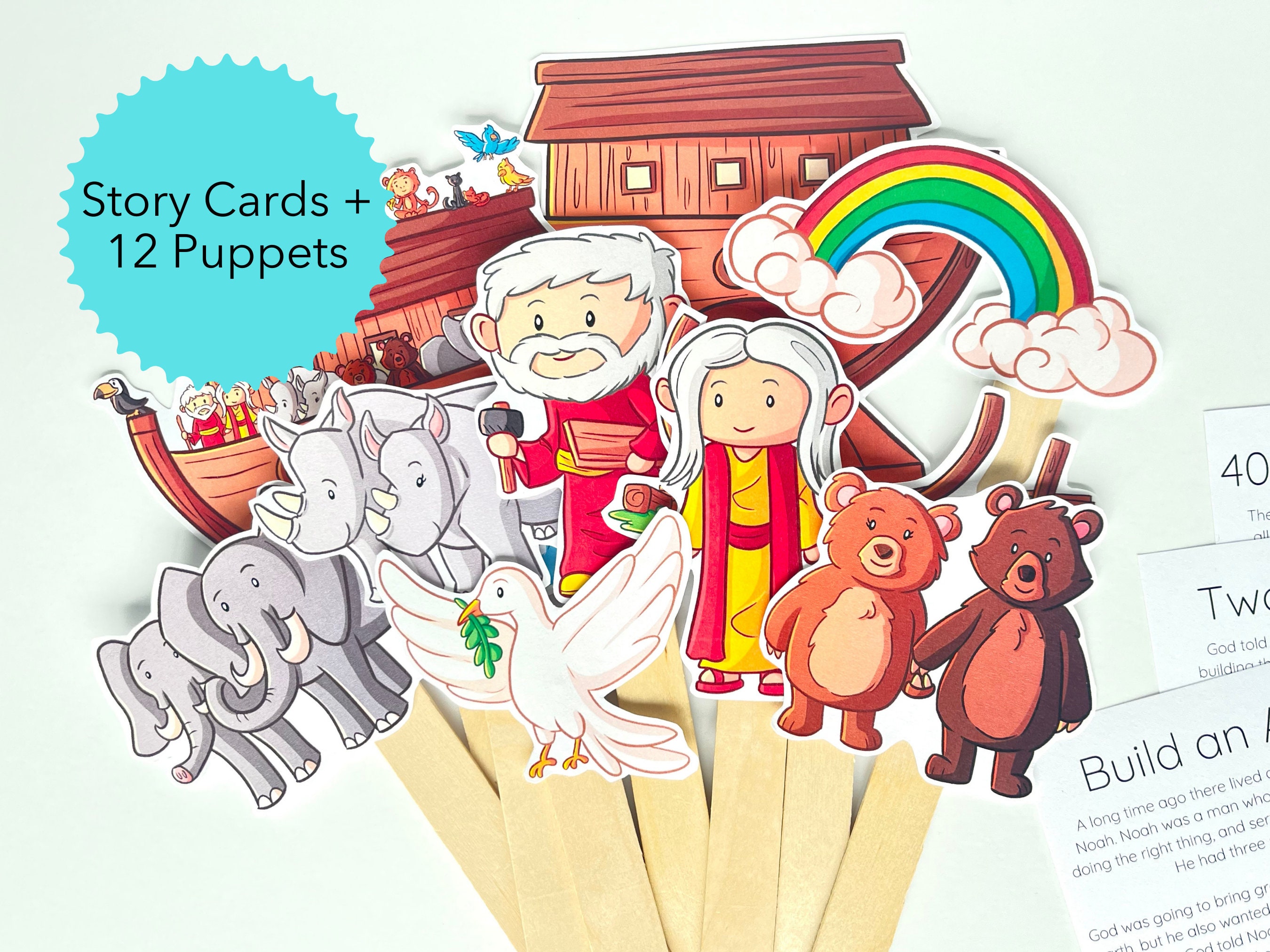 Religious Craft Kit With Noah's Ark Theme Christian Sunday School ...