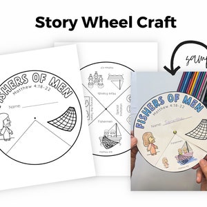 Fishers of Men Bible Story for Kid Sunday School Lesson Jesus and ...