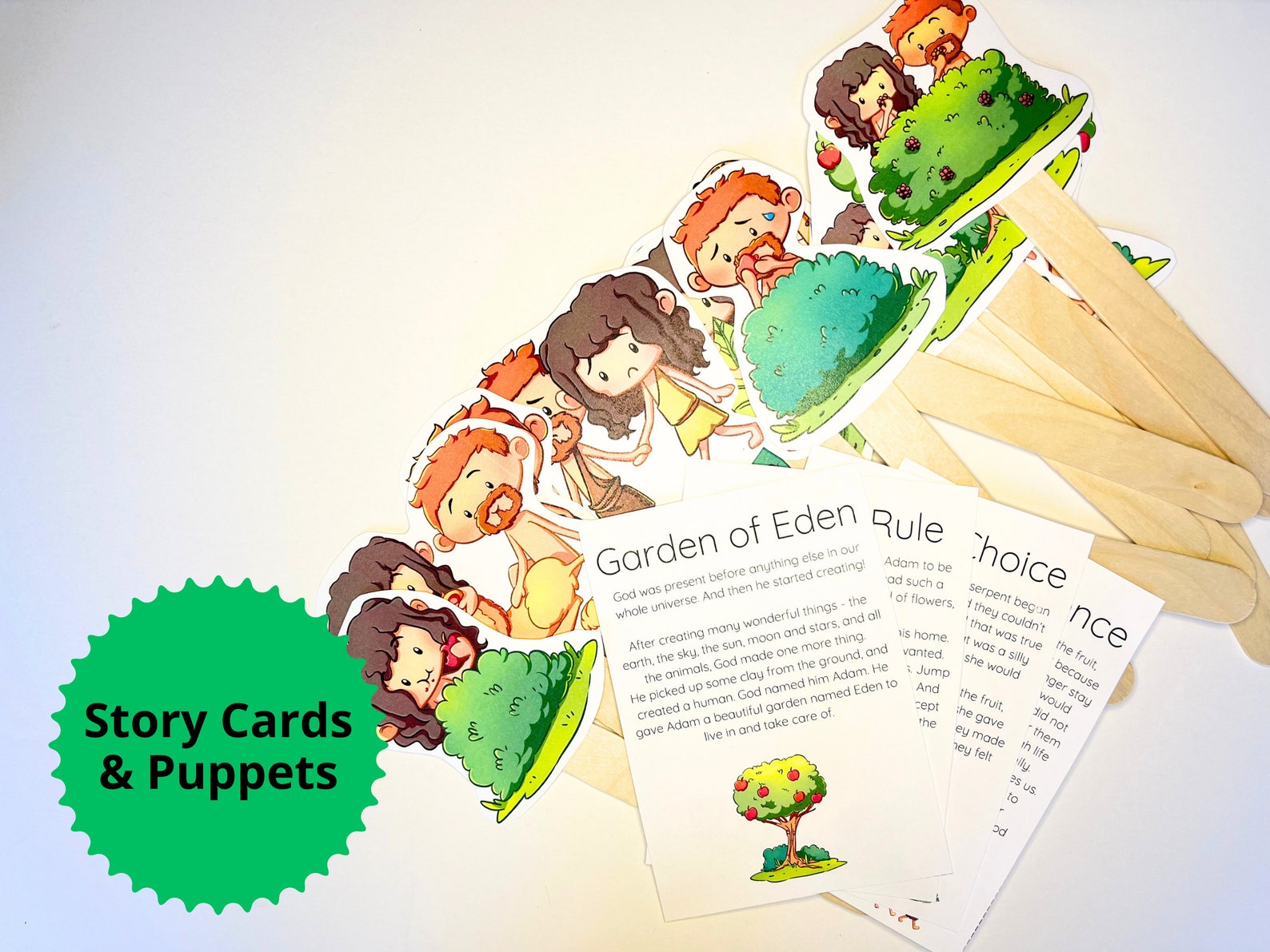 Adam and Eve Activities for Preschoolers Garden of Eden Crafts for Kids ...