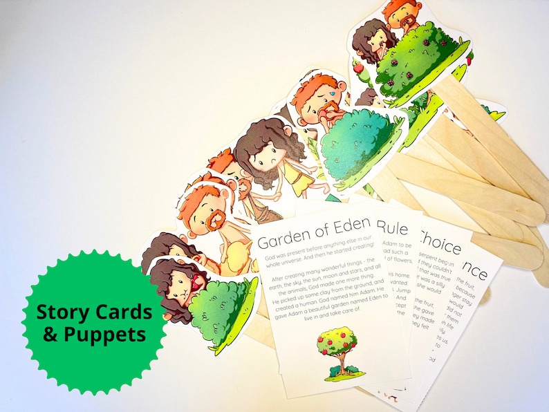 Adam and Eve Activities for Preschoolers Garden of Eden Crafts for Kids ...