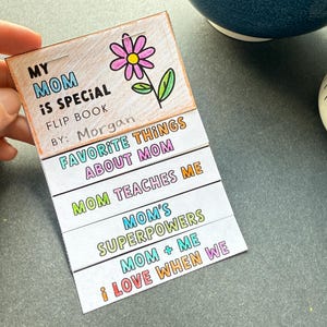 Mother Day Gift Idea Project for Classroom Teacher Present Keepsake ...
