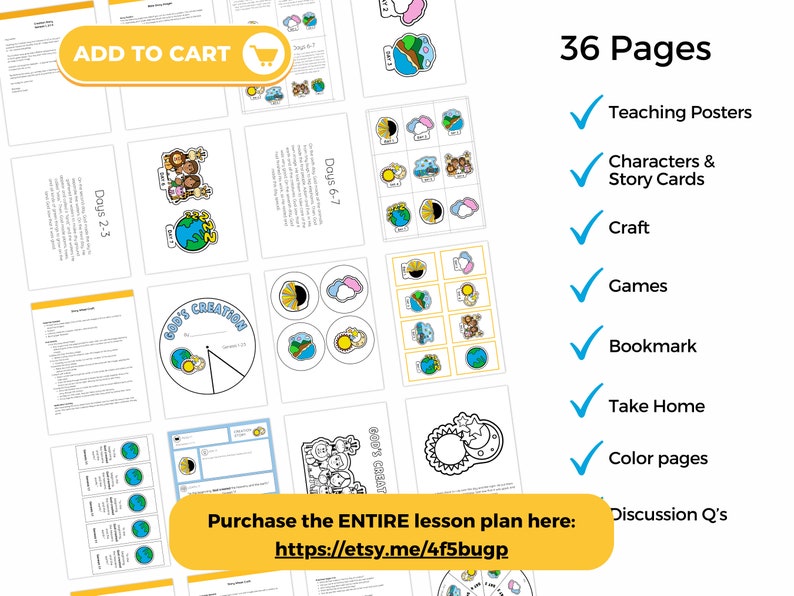 Days of Creation Bible Verse Bookmark Genesis 1:1 Scripture Memory for ...