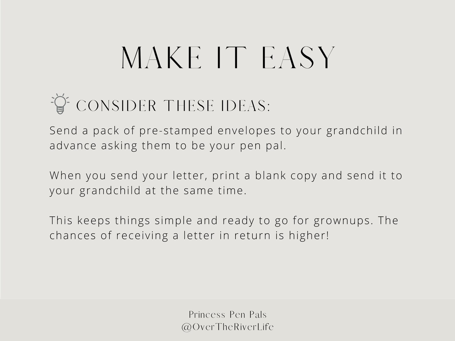 Pen Pal Kit Princess Activities Kids Letter Template Writing Prompts ...