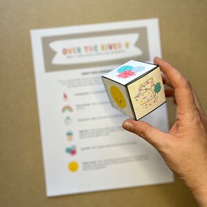 Printable Paper Dice for Kids Action Game Group Activity Printable ...