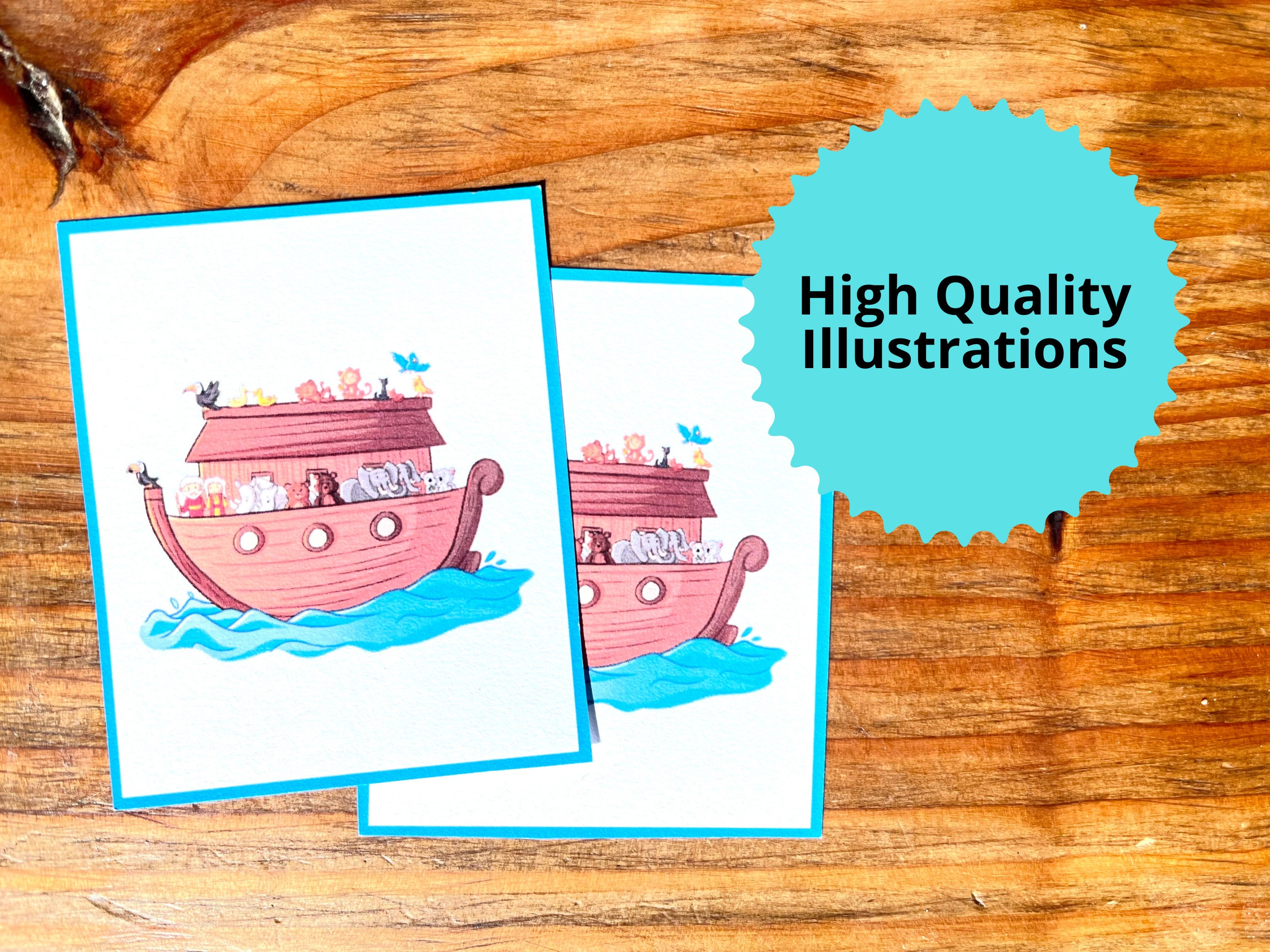 Bible Memory Game for Kid Noahs Ark Game Printable Bible Story Lesson ...