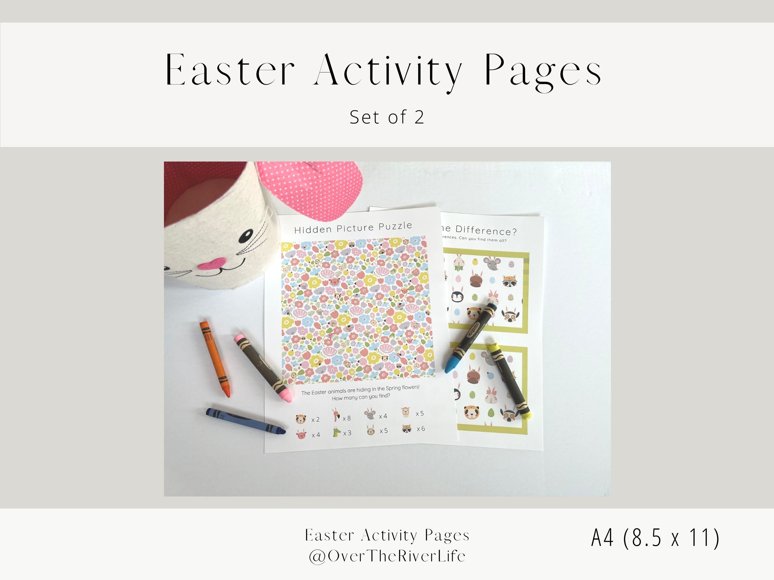 Easter Activity Printable Hidden Pictures Easter Activity for Kids ...