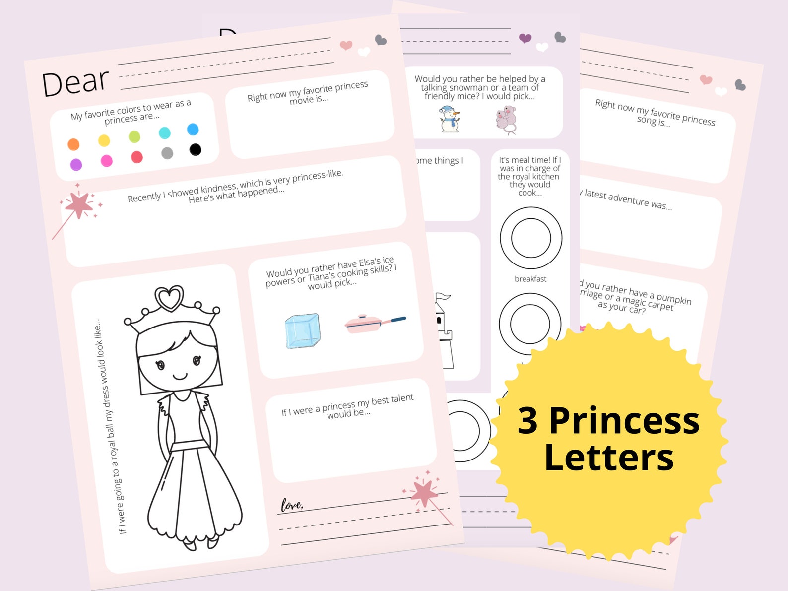 Letter for Kid Pen Pal Kit for Kid Penpal Stationary Long Distance ...