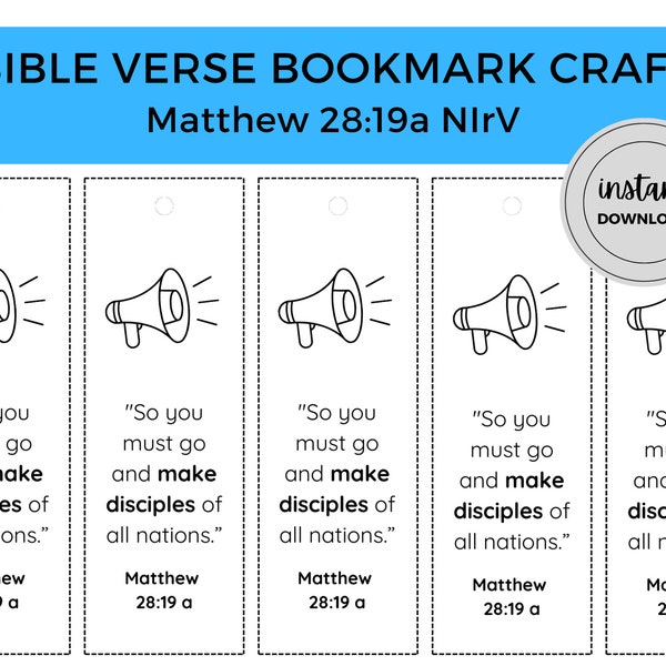 The Great Commission Craft - Etsy