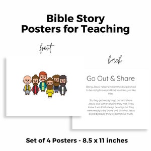 Great Commission Bible Story Teaching Material for Kid Sunday School ...