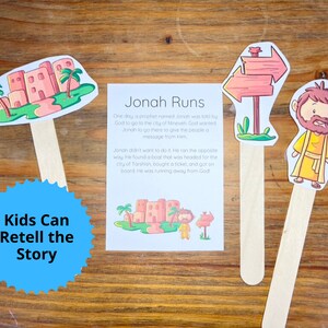 Jonah and the Whale Lesson Jonah and the Big Fish Jonah Bible Lesson ...