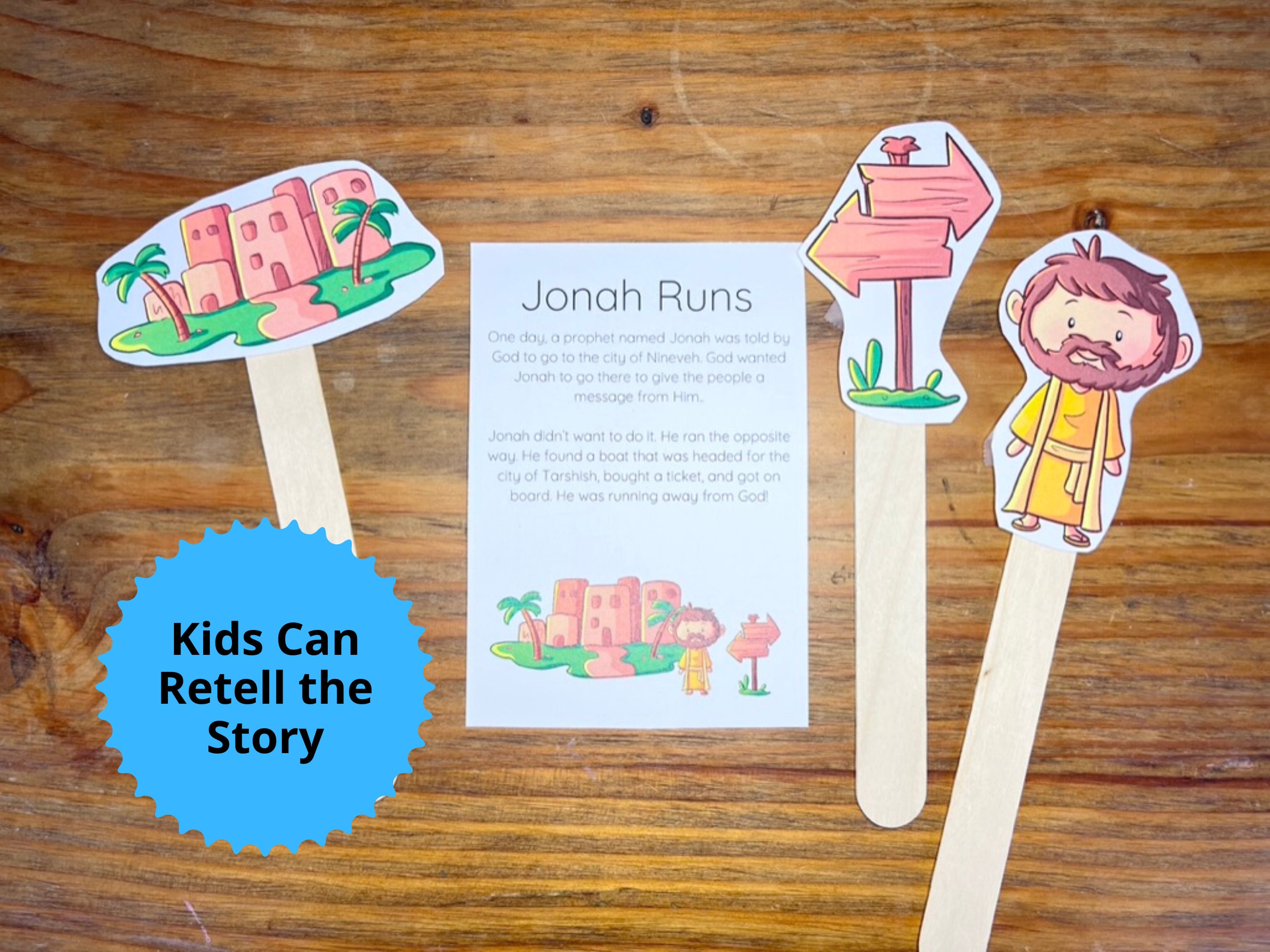 Jonah and the Whale Lesson Jonah and the Big Fish Jonah Bible Lesson ...