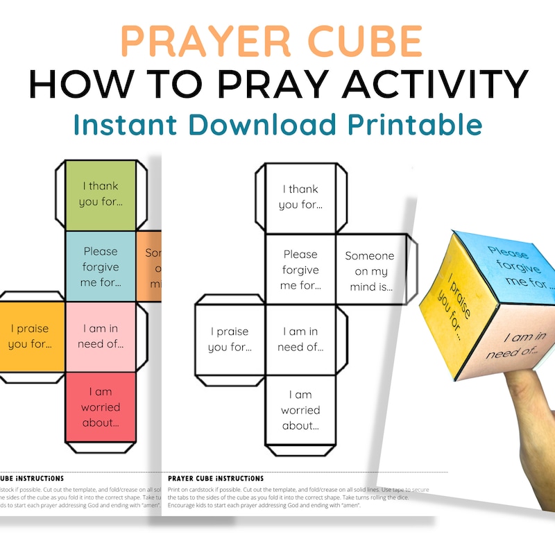 Toddler How to Pray - Etsy