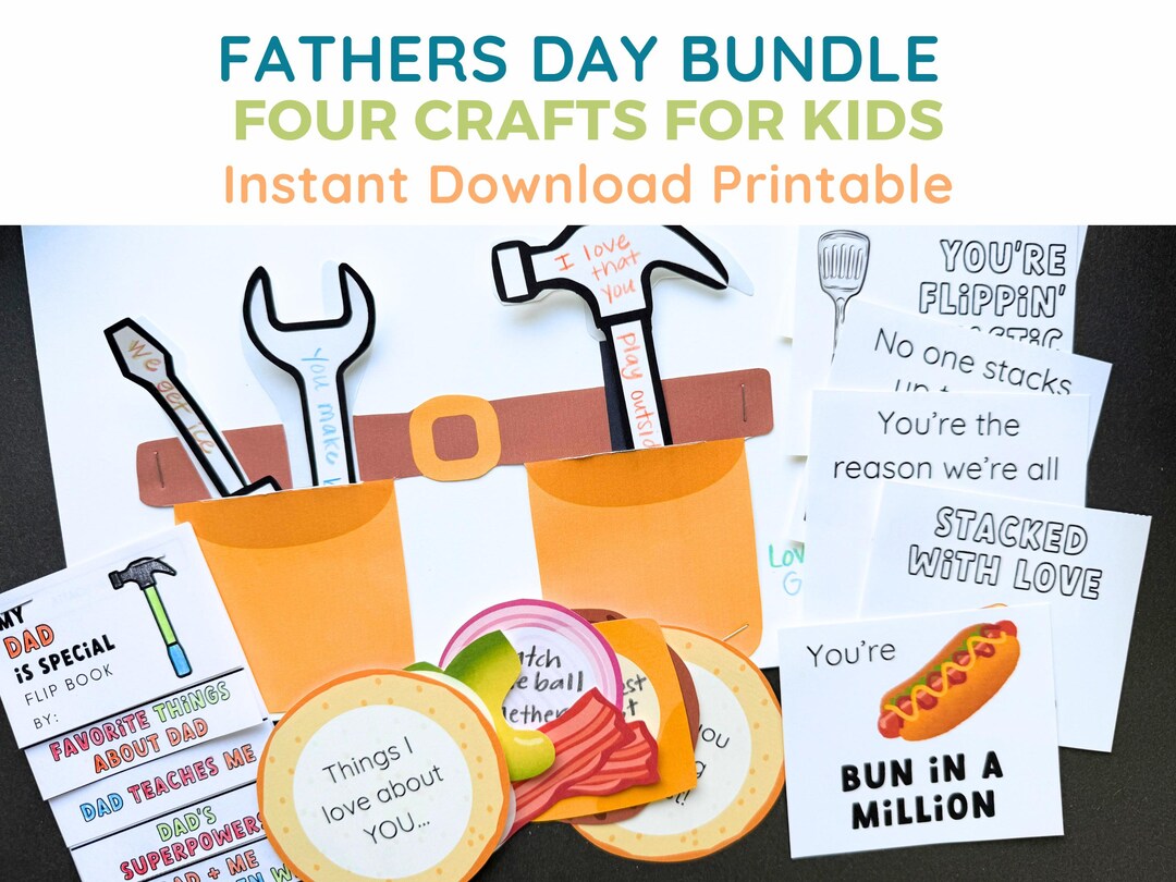 Father Day Craft Project Idea for Classroom Gift Idea for Dad Printable ...