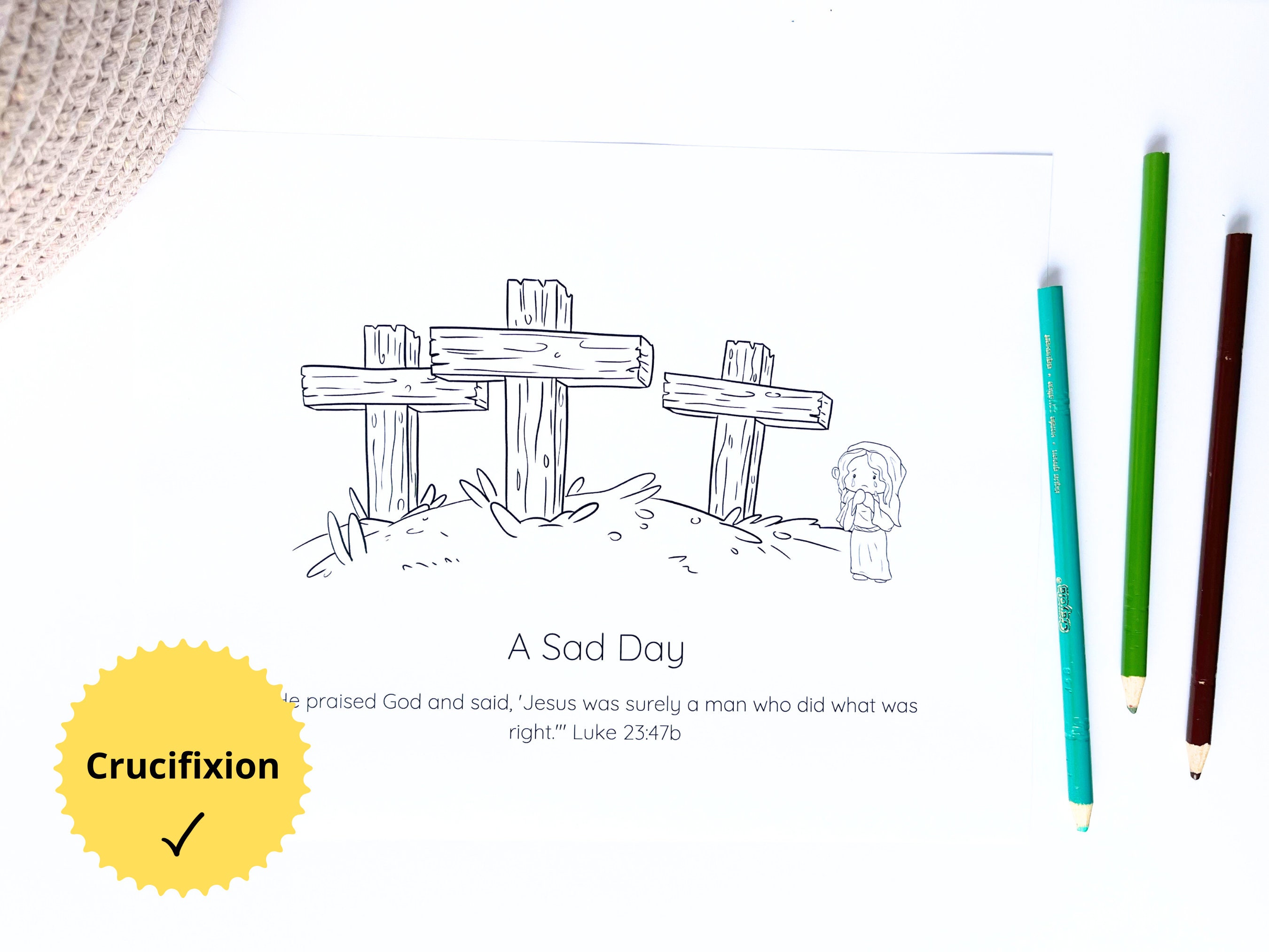 Set of Easter Coloring Page for Kid Coloring Page Printable Coloring ...