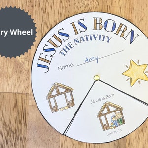 Nativity Activity Bundle Kid Nativity Craft Christmas Activity Pack ...