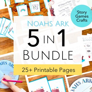 Religious Craft Kit With Noah's Ark Theme Christian Sunday School ...