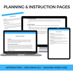 Great Commission Sunday School Lesson Teaching Go and Make Disciples ...