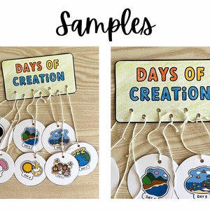 Creation Mobile Craft for Elementary Student Bible Story Time at Home ...